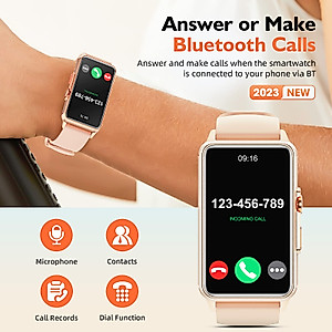 Smart Watch for Men Women Answer/Make Call,1.57" Activity Fitness Tracker IP67 Waterproof, Smart Watches for Android iPhone, Fitness Watch with Blood Oxygen Heart Rate Sleep Monitor Pedometer