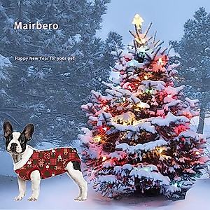 Mairbero Dog Surgery Recovery Suit Female/Male- Onesies for Dogs, Post Spay Neuter,Recovery Suit for Dogs Cats After Surgery,Substitute E-Collar & Cone Prevent Licking