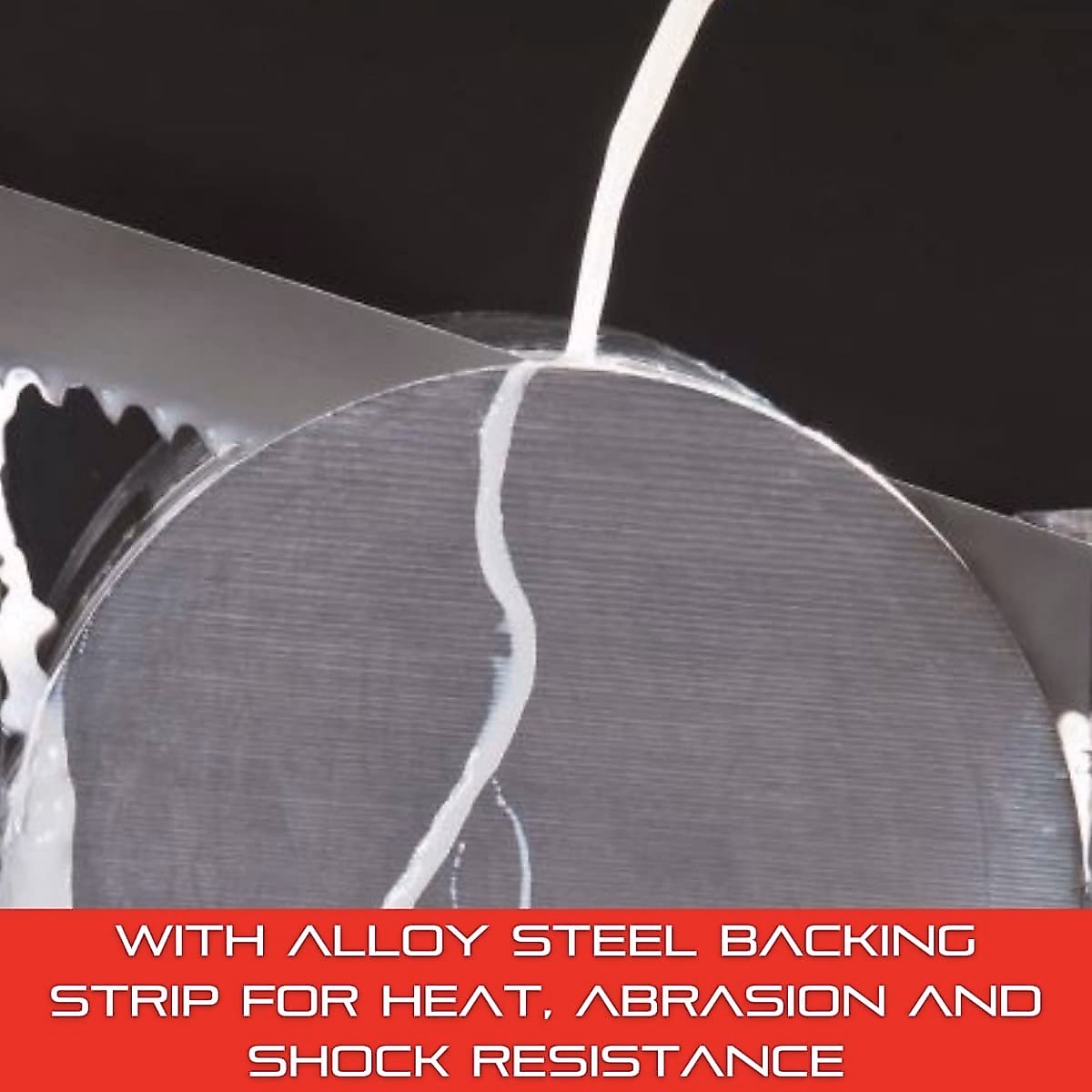 Starrett Intenss PRO-DIE Bi-Metal Band Saw Blade - Ideal for Contour Cutting on Vertical Machines - 05 Ft., 04-1/2", 1/2 x .025 x 10-14/P - 99186-05-04-1/2