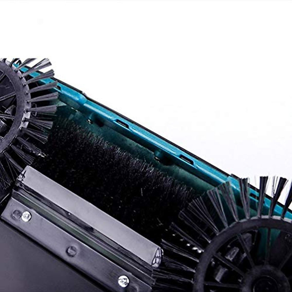 IMIKEYA Push Sweeper Floor Carpet Sweeper Manual Sweeper Cleaner 360° Rotating Floor Cleaning Mop for Home (Blue)