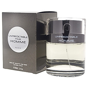 Glenn Perri Unpredictable Pour Homme Eau De Toilette Spray for Men, 3.4 Ounce