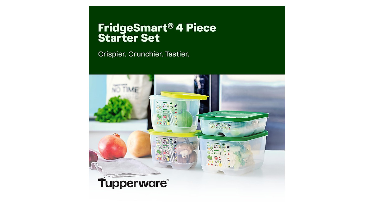 Tupperware Fridgesmart Food Storage Set - BPA Free & Dishwasher Safe