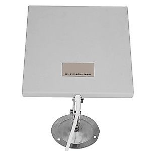Antenna Panel Directional WiFi 2.4Ghz High Grain WiFi WLAN Extender Directional Long Range- White