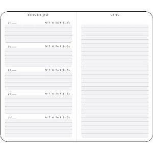 Five Year Journal - Deluxe, Cloth-Bound Edition (1 minute a day is all it takes!)