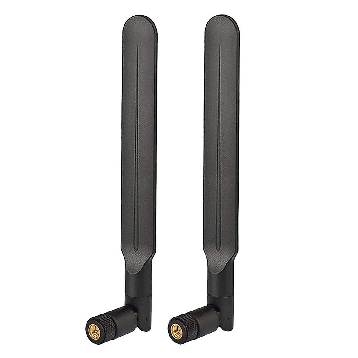 Bingfu 4G LTE 3dBi External SMA Male Antenna (2-Pack) Compatible with 4G LTE Wireless Router CPE Hotspot Industrial IoT Router Cellular Gateway Terminal Outdoor Cellular Security Camera