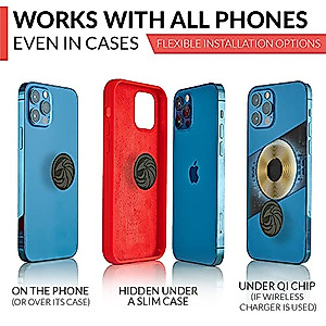 New 2023 Magnetic Cell Phone Holder for Car Vent - for Any Smartphone (iPhone, Android, GPS) | Stylish All-Metal One-Hand & One-Sec Phone Mount for Car, 100 to Safeness & Comfort