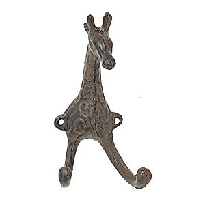 GSM - Iron Giraffe Coat Hook