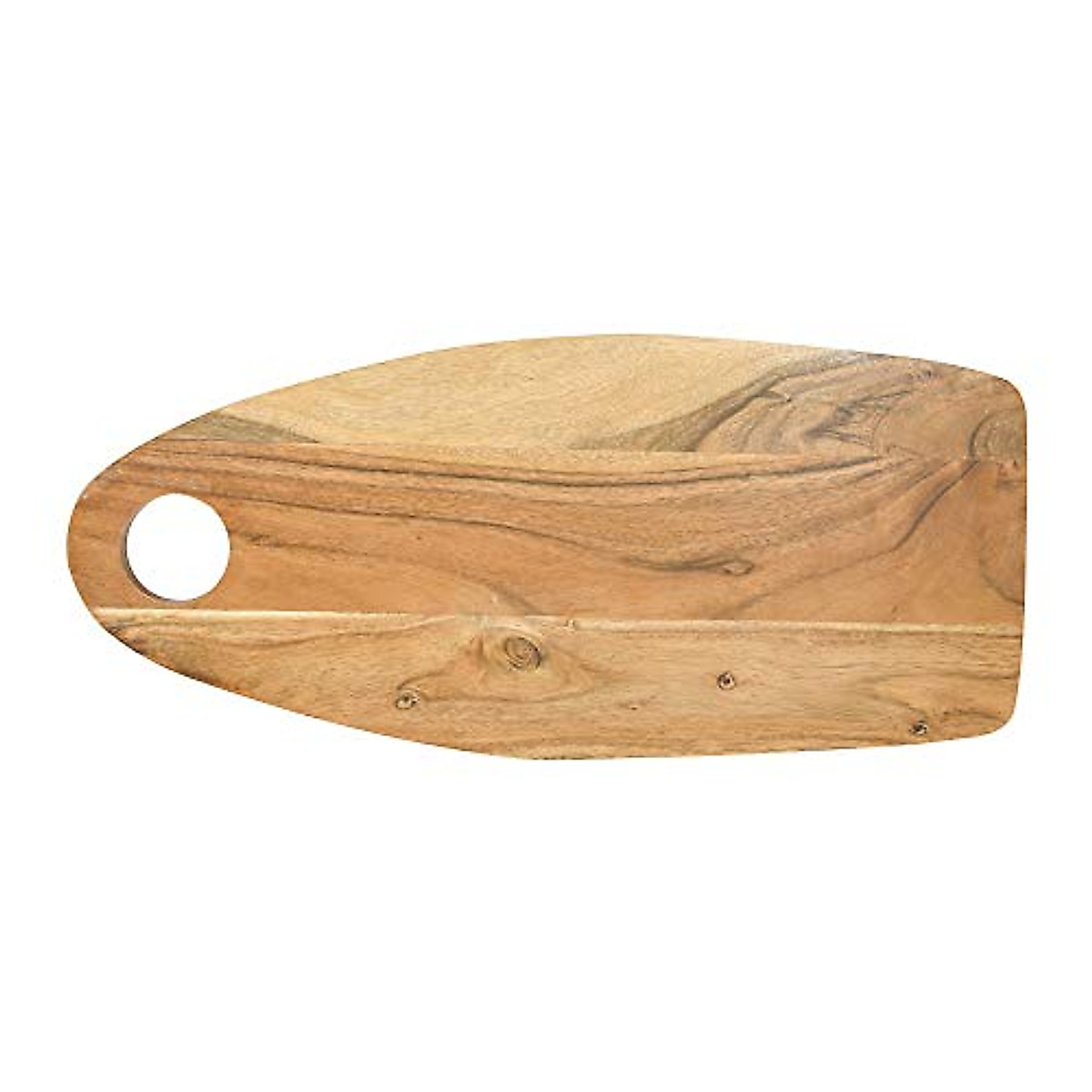 Bloomingville Acacia Wood Cheese Handle Cutting Board, Brown