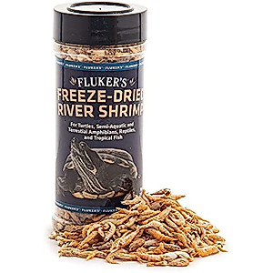 Fluker's Freeze Dried River Shrimp Reptile Food 1oz - Includes Attached DBDPet Pro-Tip Guide