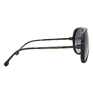 Carrera CHANGER65 Matte Black/Grey Shaded - Grey Gold 67/7/135 unisex Sunglasses