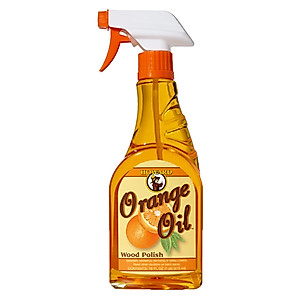 Howard Orange Oil 16 Ounce Two Bottles, Orange Wood Cleaner, Antique Wood Conditioner