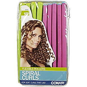 Conair Spiral Rollers,18 ct