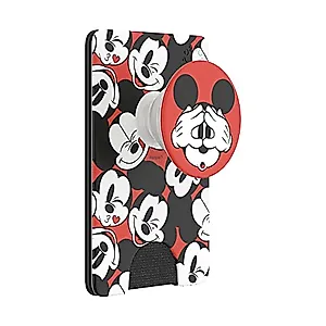 PopSockets Phone Wallet with Expanding Phone Grip, Phone Card Holder, Disney PopWallet - Pattern