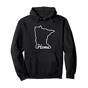 Minnesota Home MN State Map Minnesotan Sweatshirt Hoodie