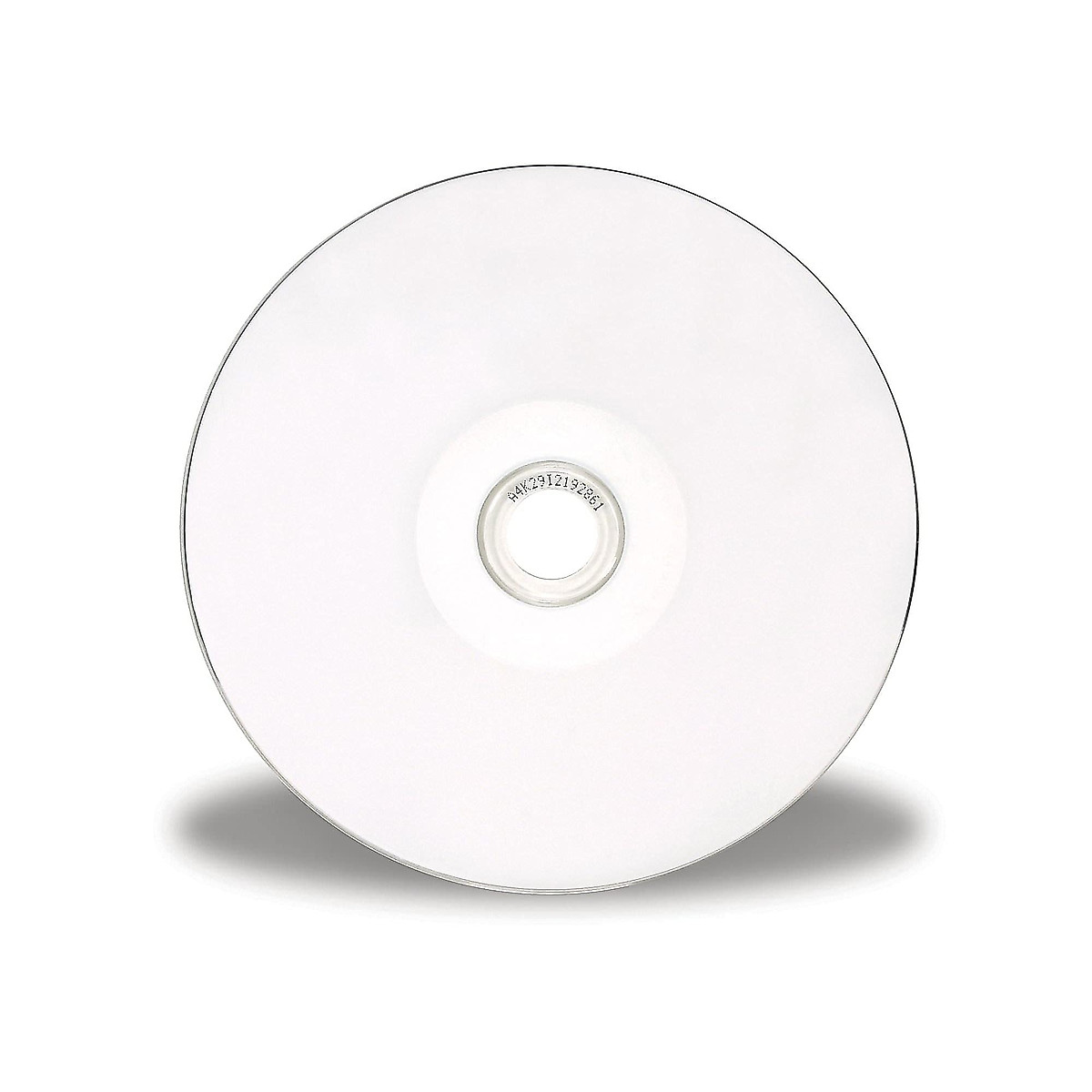 Verbatim 94795 Printable CD-R Discs, 700MB/80min, 52x, Spindle, White, 50/Pack