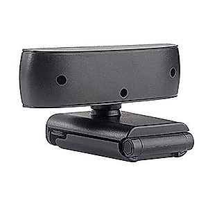 1080p Full HD Webcam with Stereo Microphone Widescreen for Video Calling and Recording Flexible Rotatable Clip for Laptops Desktop and Gaming Black Suitable for Home Computer eq