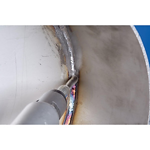 PFERD 83285 Singletwist Stem Mounted Power Knot End Brush with Coated Cup, Round Shank, Stainless Steel Bristles, 1/4" Diameter, 0.020" Wire Size, 2-3/4" Length, 20000 Maximum RPM, 1/4" Shank Diameter