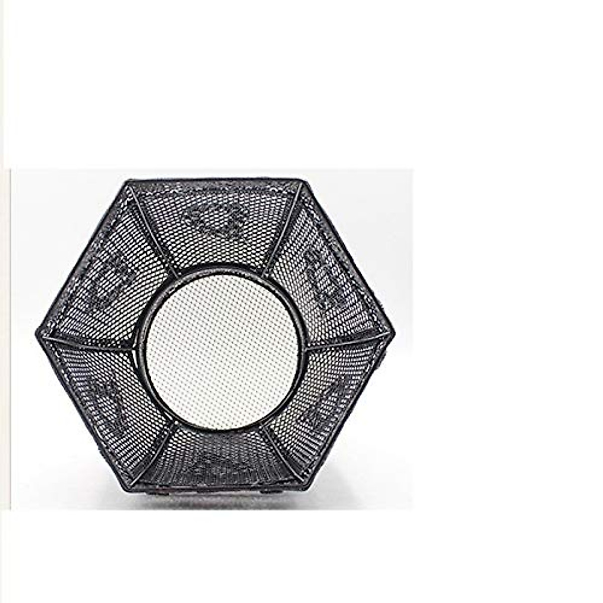 DYPASA Smart Trash Can Creative Personality Iron Trash Can Home Living Room Bedroom Garbage Box Large Capacity Trash Can Bathroom Trash Can