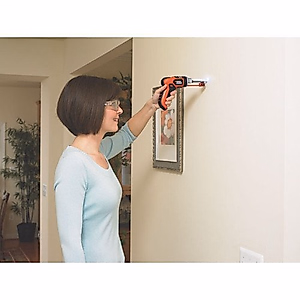 BLACK+DECKER 4V MAX Cordless Screwdriver with Screw Holder, SmartSelect (LI4000)