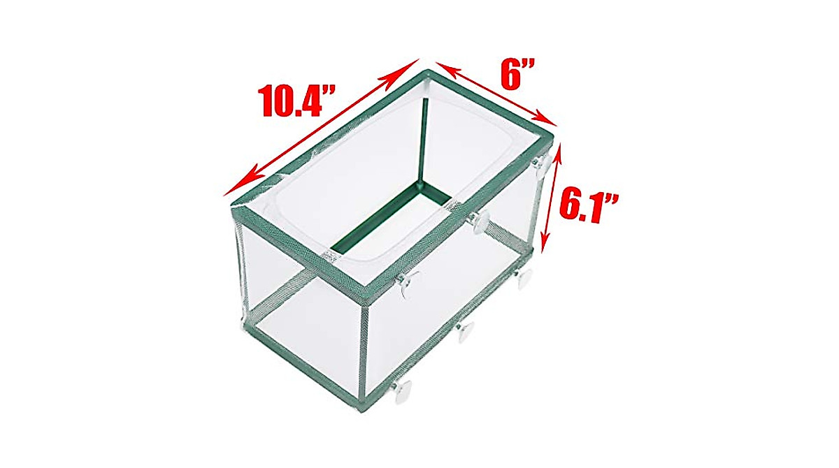 Xiaoyztan Aquarium Mesh Hatchery Breeder Plastic Frame Fish Tank ...
