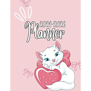 2024-2026 Monthly Planner: 3 Year Calendar Large Size 8.5x11 inches | 36 Months Jan 2024 - Dec 2026 with Federal Holidays | Monthly Design ( Calendar 2024-2026 for Purse)