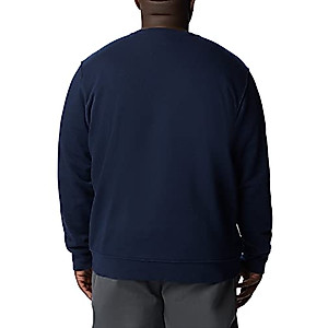 Columbia Men's Trek Crew, Collegiate Navy/White, X-Large