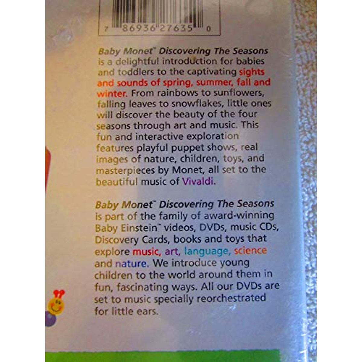 Baby Einstein - Baby Monet - Discovering the Seasons [DVD]