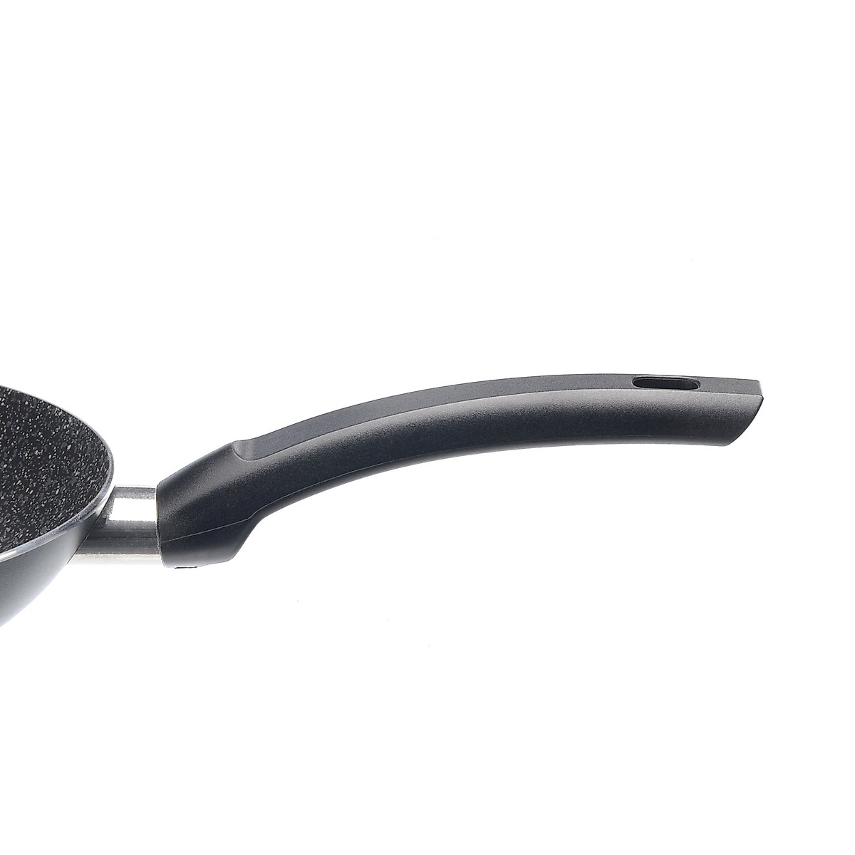 ALLUFLON Tradition Italy Frying Pan, Aluminium, Black, 20 cm