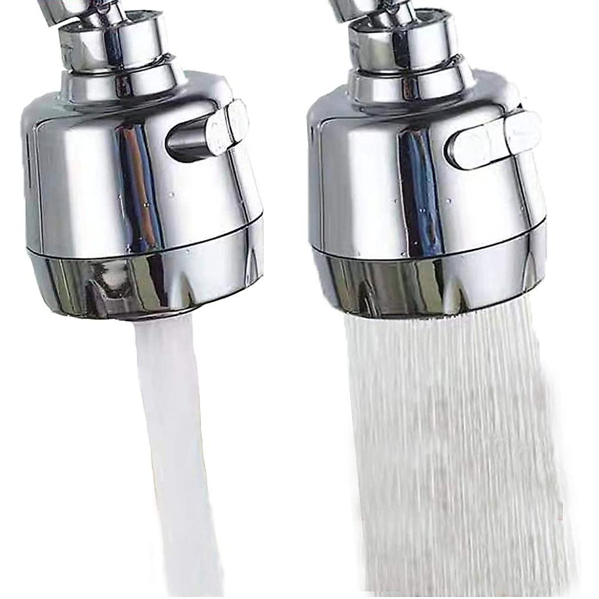 Kitchen Sink Faucet Aerator Sink Faucet Sprayer Attachment 360° Rotatable Faucet Sprayer Head Replacement for Kitchen, Faucet Sprayer Attachment, Faucet Adaptor– 2 Modes Adjustment