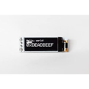 OLED Display Module for Mechanical Keyboards & Arduino, 3.3V-5V 0.91 Inch SSD1306 I2C (White)