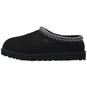 UGG Australia Men's Tasman Black Suede Slippers - 10 D(M) US