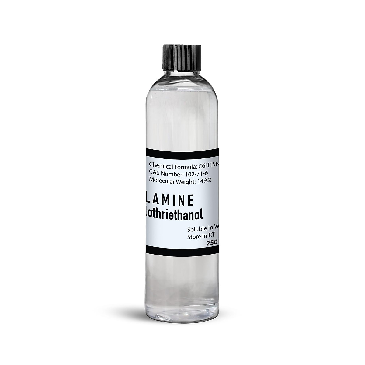 Triethanolamine (Tea) for Cosmetics 250 mL 99% pH Balancer, Surfactants DIY Skincare and Cosmetic Products by Talsen Chemicals