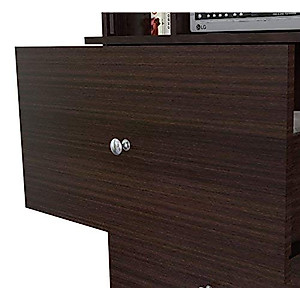 Inval America Wood Armoire Audio/Video Combo, Espresso-wengue