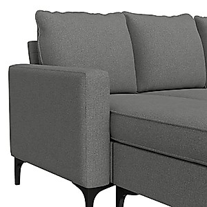 Hillsdale Alamay Upholstery, Sectional Sofa, Smoke