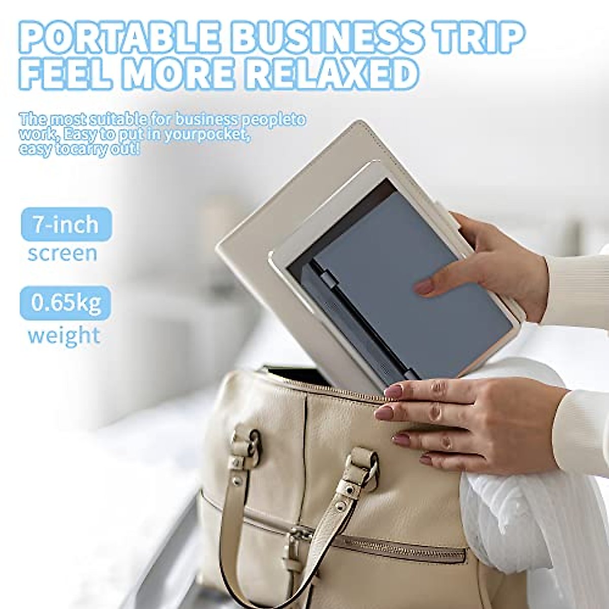ZWYING 【Win 11/MS 2019office】 All Metal 7.0 inch Touch Screen Ultra-Light Mini Laptop High-Speed CPU J4105 12G RAM/256GB SSD High-Performance Notebook Computer (256GB SSD)