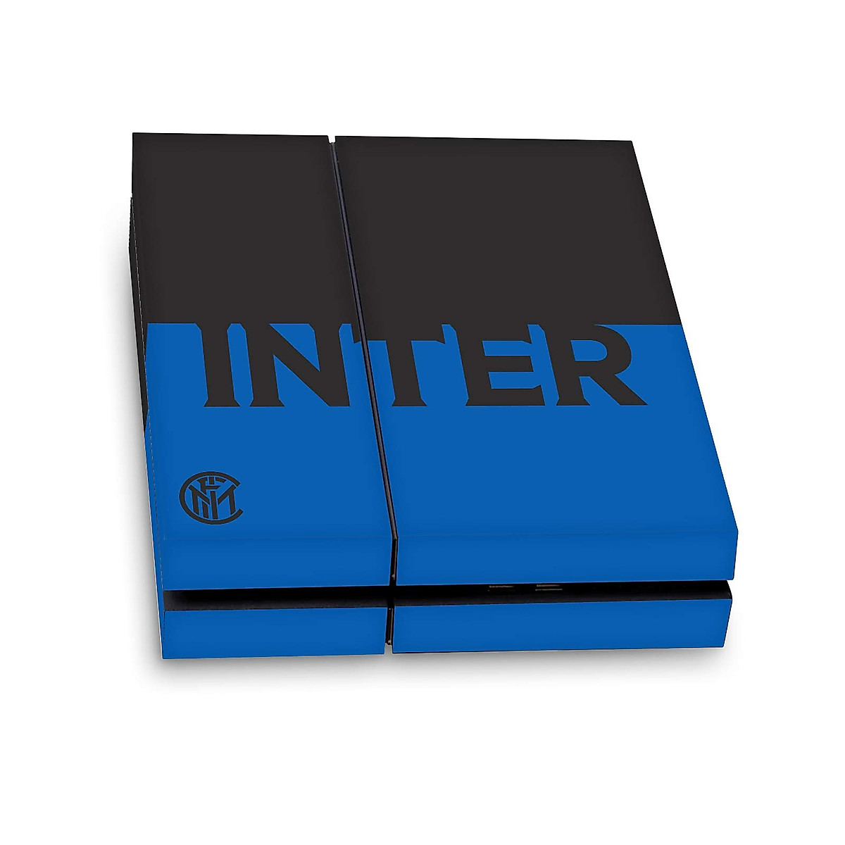 Head Case Designs Officially Licensed Inter Milan Blue and Black Full Logo Matte Vinyl Sticker Gaming Skin Case Cover Compatible With Sony PlayStation 4 PS4 Console