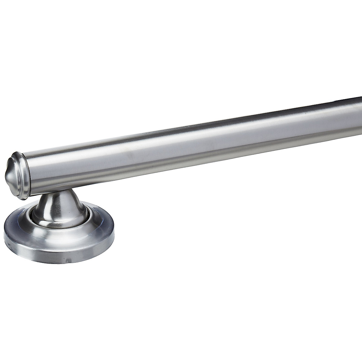 Moen LR8724D1GBN Home Care 24-Inch Designer Bath Safety Bathroom Grab Bar with Curled Grip, Brushed Nickel