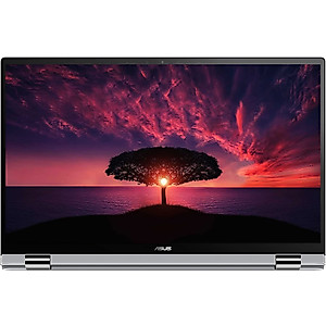 ASUS ZenBook 2 in 1 Convertible Business Laptop, 15.6” FHD Touchscreen, AMD Ryzen 7 5700U, Windows 11 Pro, 8GB RAM 256GB SSD, GeForce MX450, Backlit & Full-Size Keyboard, Long Battery Life, Durlyfish