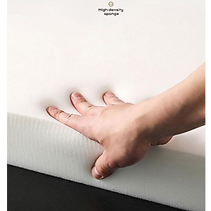 3" Thick Foldable Mattress High Density Foam Floor Guest Bed with Non-Slip Bottom,Single/Twin/Queen/King Size Folding Mattress Portable Travel Camping Mattress (Blue,31"x79"x3")