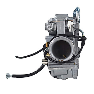 Autoparts Smoothbore Carburetor HSR45 45mm Carb Replacement for EVO Twin Cam