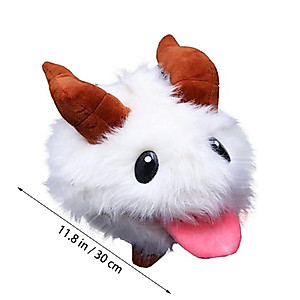 Poro Plush Toy, Animals Plush Stuffed Toys, Poro Kids Plush Toys, Ice Festival Festival Finite Plush Doll. for Home Decoration, Bedroom Decoration, Children Gifts