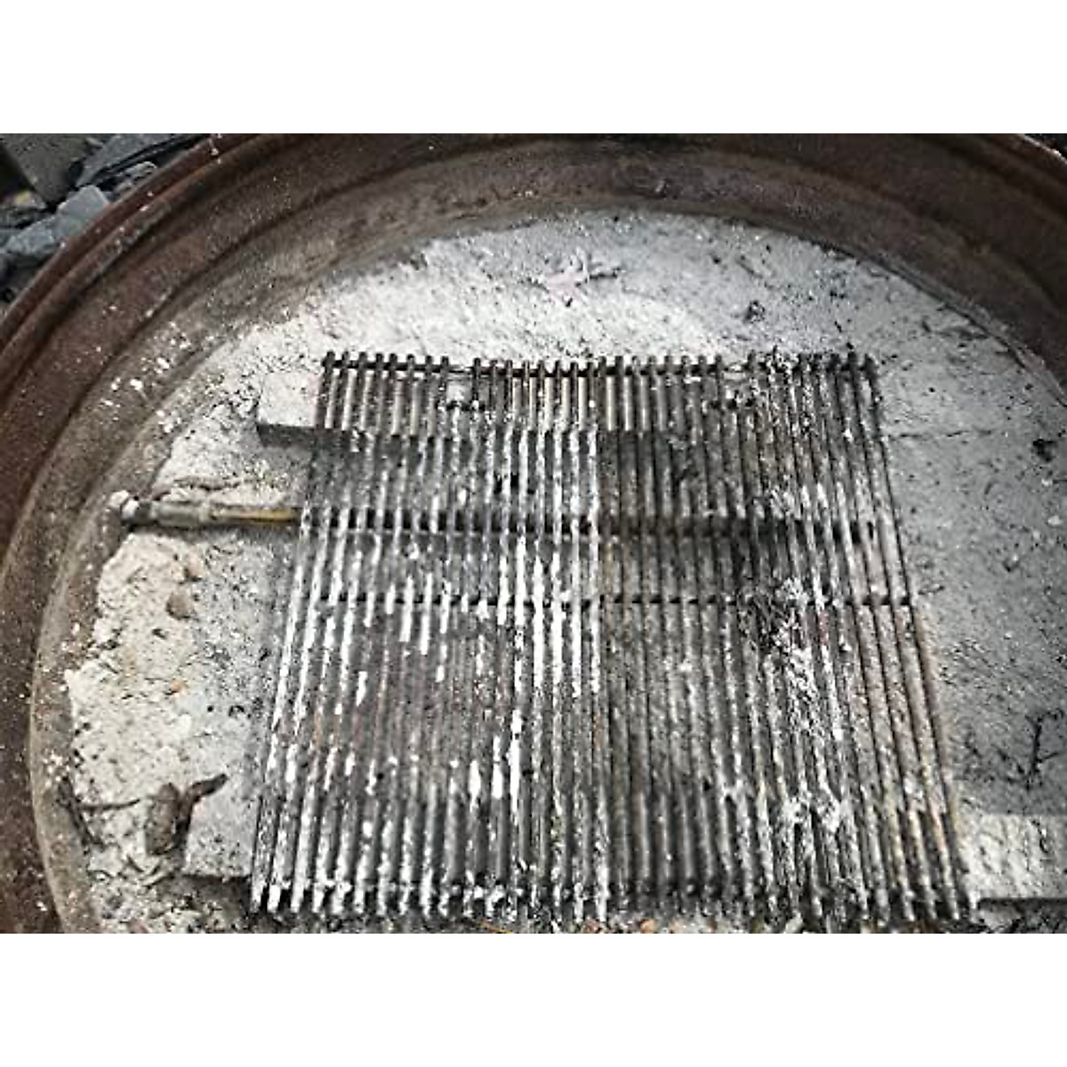 EasyFirePits 36 Inch Stainless Steel Lifetime Warranted Gas Fireplace Replacement Burner Straight END-FED Gas Log Lighter