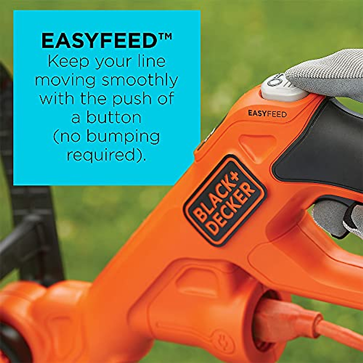 BLACK+DECKER String Trimmer, Electric, 14-Inch (BESTE620FF)