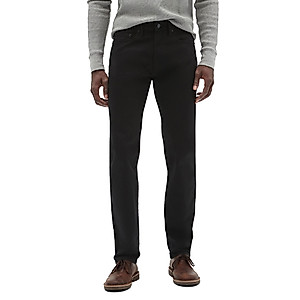 GAP Mens Gapflex Stretch Technology Slim Fit Denim Jeans, True Black, 36W X 32L US