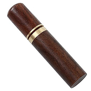 Bayetss Ebony Hand Needle Box Sewing Needles Storage Tube for Storing Needles,Ebony