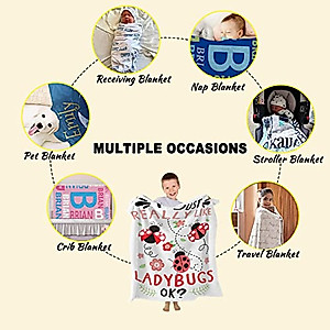 Ladybug Blanket Gifts for Women - Really Like Ladybugs Flannel Fleece Blanket- Red Ladybug Throw Blanket Super Soft Warm Cozy Bed Couch or Car Animal Lover Gifts to Kids Women 40"x30" for Pets