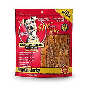 Savory Prime Chicken Jerky Treat, 32-Ounce, All Breed Sizes (49630032)