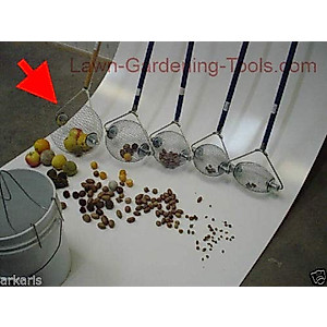 Large Nut Wizard- Nut Picker Upper for Black Walnuts and Sweet Gumball Rake 17"