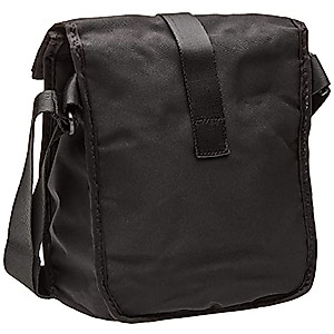 BUILT Crosstown Stain Resistant Insulated Lunch Bag with Adjustable Shoulder Strap Black LBM02-BLK