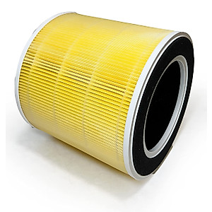 Nispira RP-AP089-F1 Replacement Filter For RENPHO Air purifier RP-AP089W / RP-AP089B 4-in-1 True HEPA Activated Carbon, 1 Pack